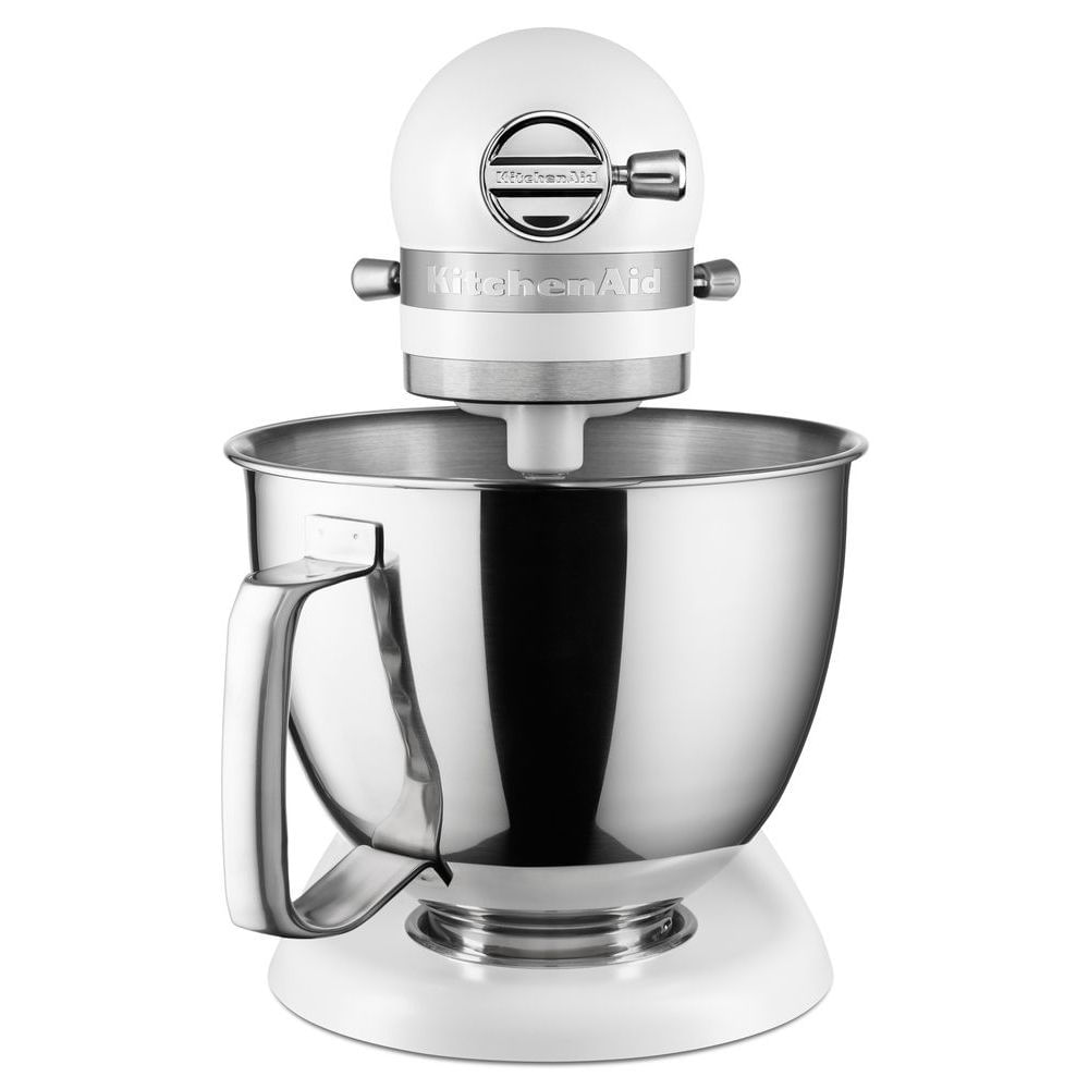 Batidora Artisan Mini KitchenAid 3.2L - Color blanco mate - Compra Cierta